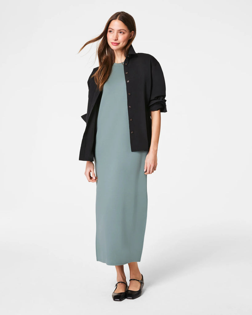 SPANX® AirEssentials Maxi Dress - Fennel – Postcards from Paradise